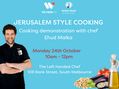Jerusalem Style Cooking with the Left Handed Chef | National Council ...